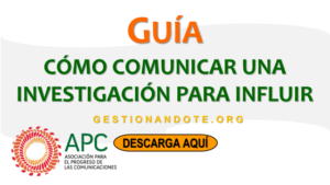 Guía estratégica para comunicar resultados de investigación