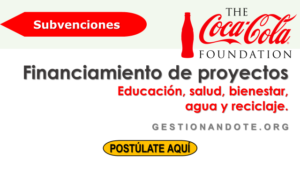 Subvenciones de Coca-Cola Foundation para educación, salud y ambiente